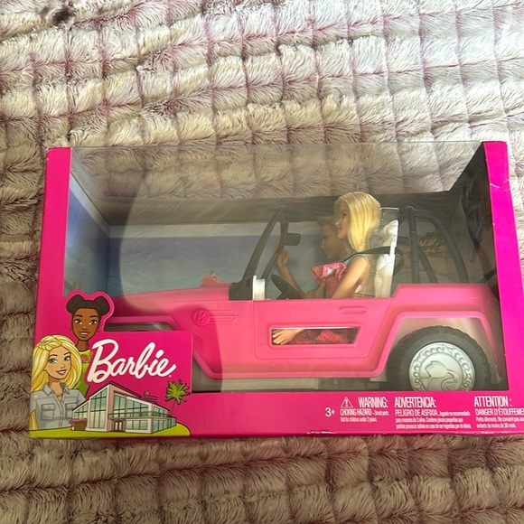 Mattel | Toys | Barbie Car Beach Cruiser With Barbie Doll In Sundress ...